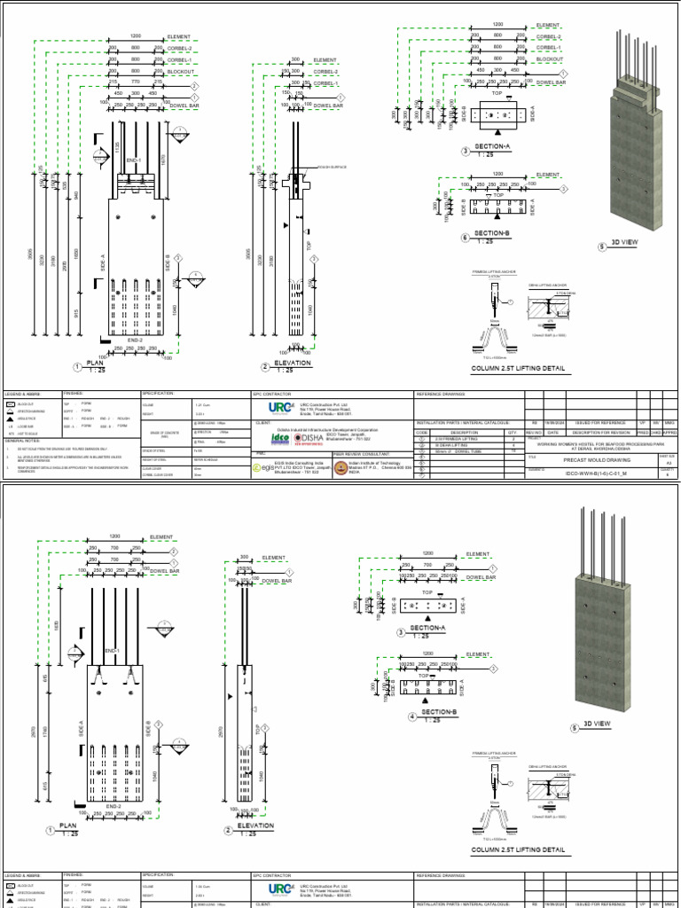 Ground Floor Column | PDF | Materials | Structural Engineering