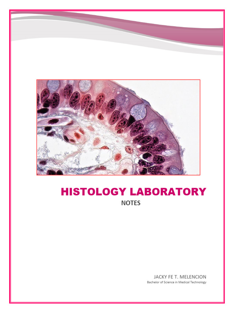 Histology Laboratory Notes | PDF | Connective Tissue | Epithelium