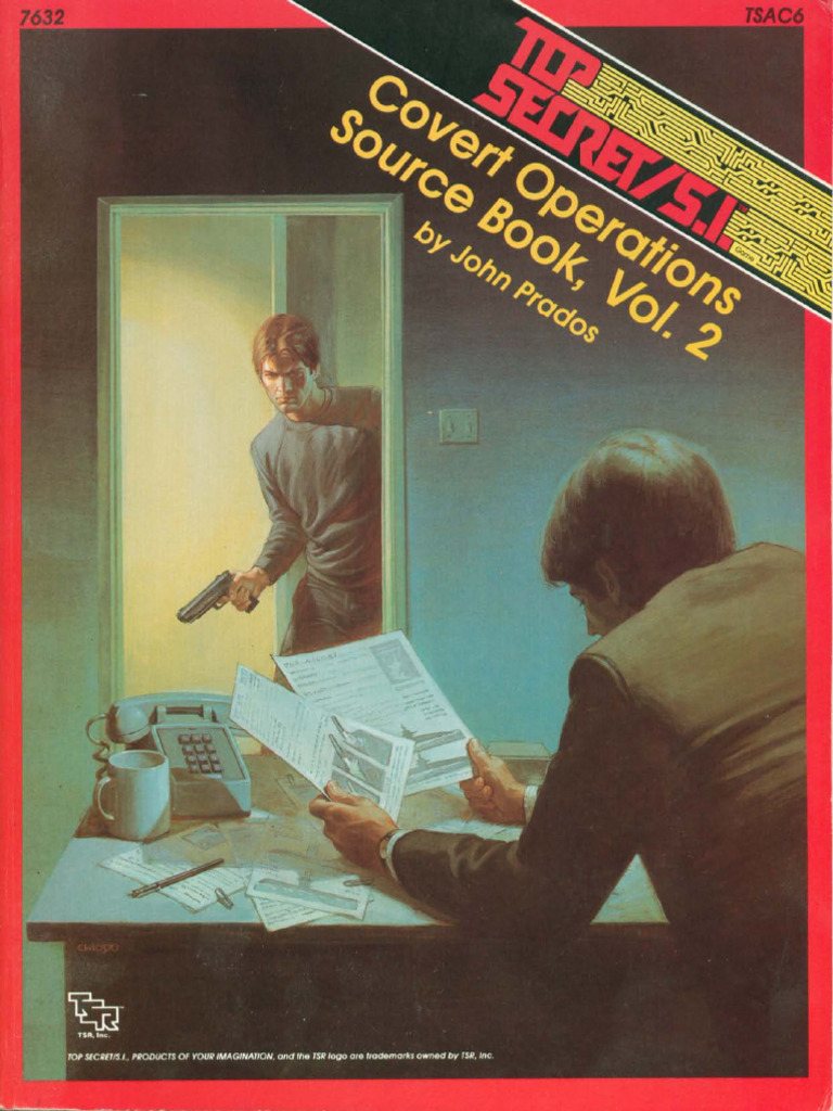 Top Secret S.I. - TSAC6 Covert Operations Source Book Vol 2 | PDF