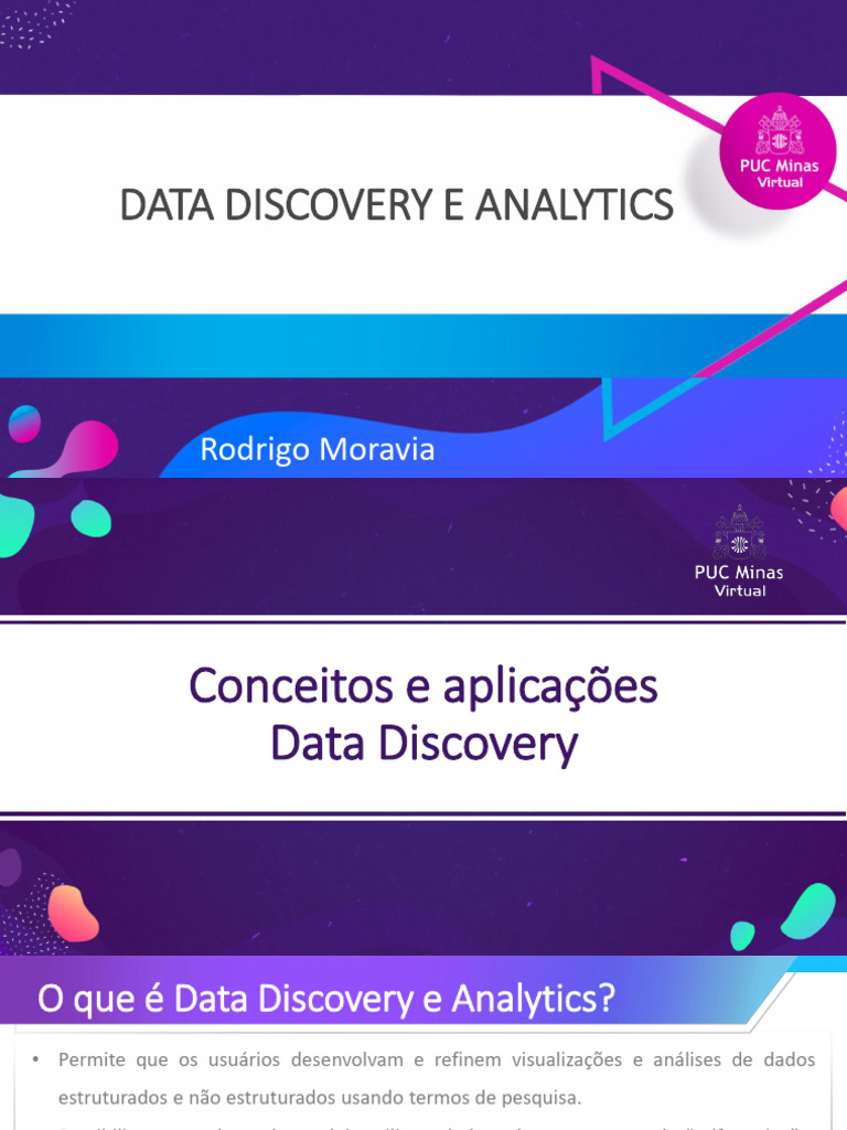 (Slides) 2. Data Discovery e Analytics | PDF | Entrevista | Tecnologia ...