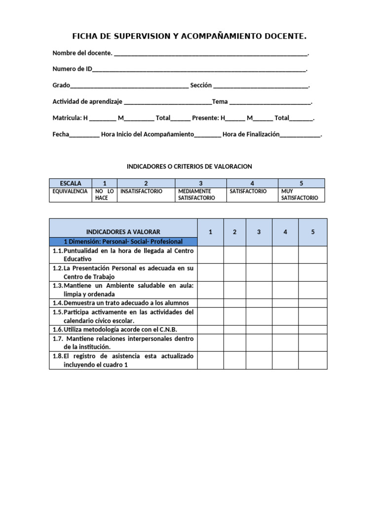 Supervisión y Acompañamiento Docente | PDF | Aprendizaje | Enseñando