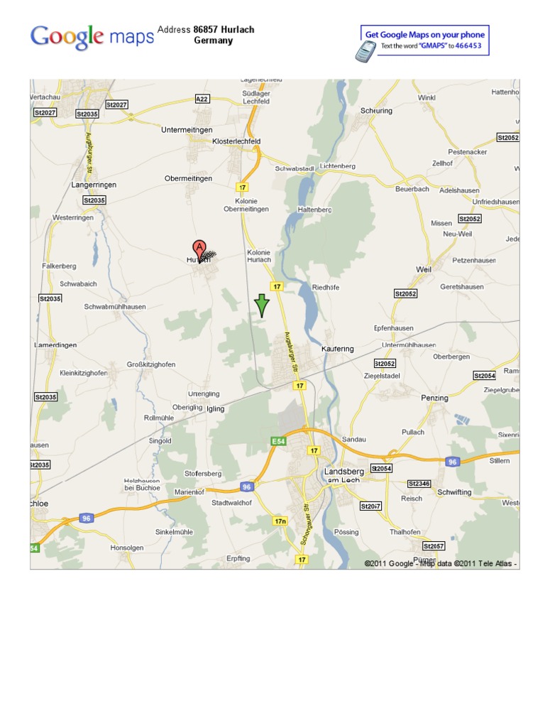 Kaufering IV Map 01 | PDF