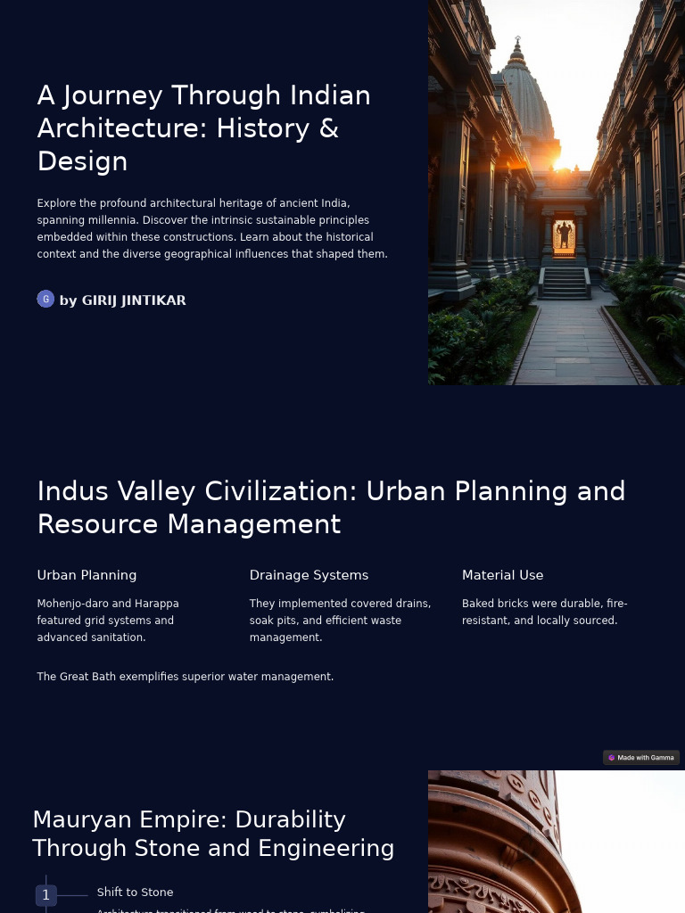 Ancient Indian Architecture A Legacy of Sustainability | PDF