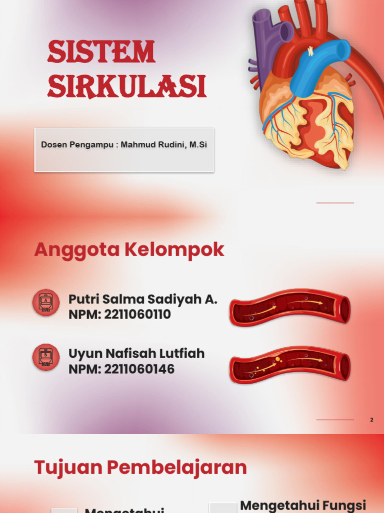 Klompok 4 Sistem Sirkulasi | PDF