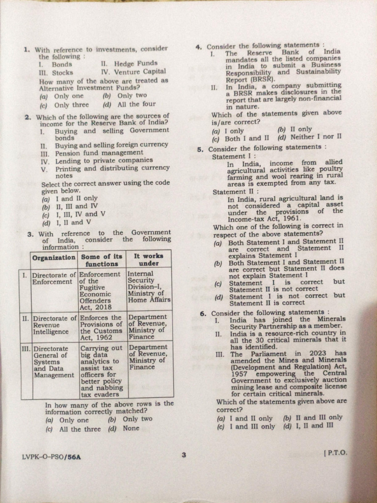 2025 Gen Studies Paper 1 | PDF