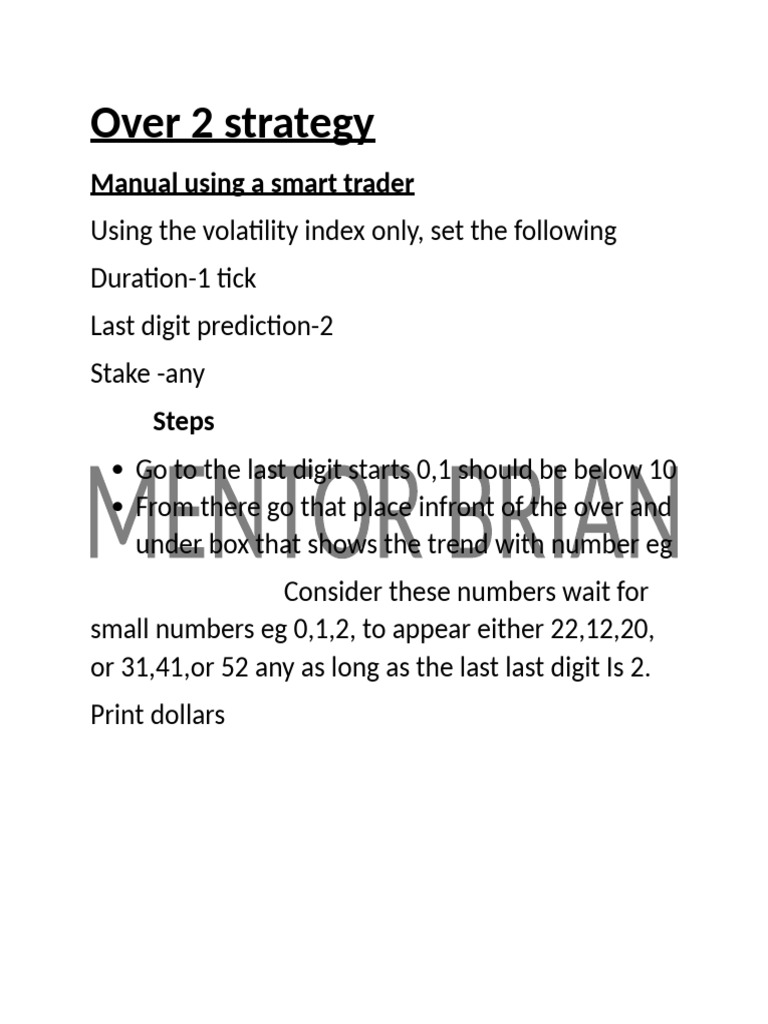 Over 2 Trading Strategy Guide | PDF