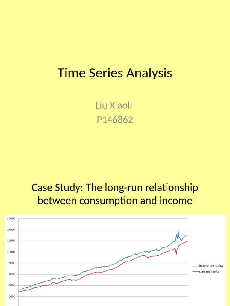 Time Series Assignment Presentation | PDF | Variance | Vector Autoregression