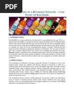 Kalimark Bovonto: A Legacy of Taste | PDF | Soft Drink | Drink