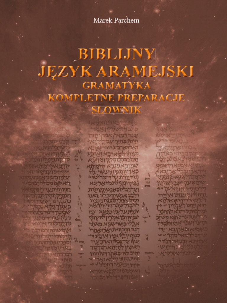 Biblijny Jezyk Aramejski Gramatyka Kompl | PDF