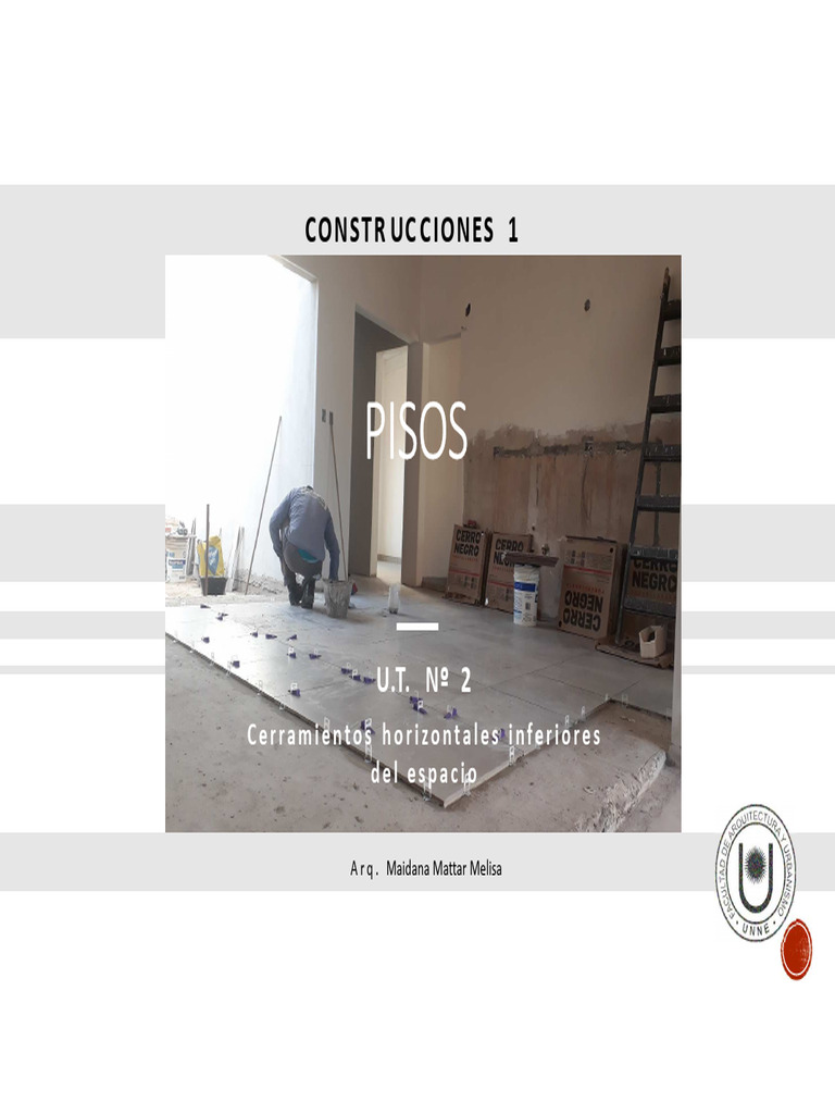 Pisos 2025 | PDF | Mortero (Albañilería) | Materiales