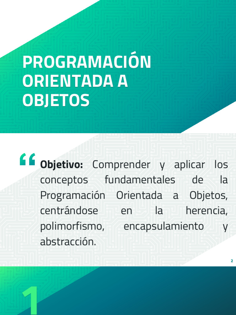 Intro POO | PDF | Objeto (informática) | Programación orientada a objetos