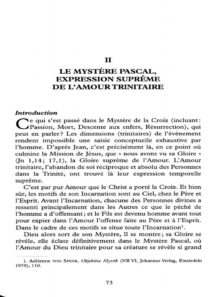 Le Mystere Pascal Expression Supreme de | PDF