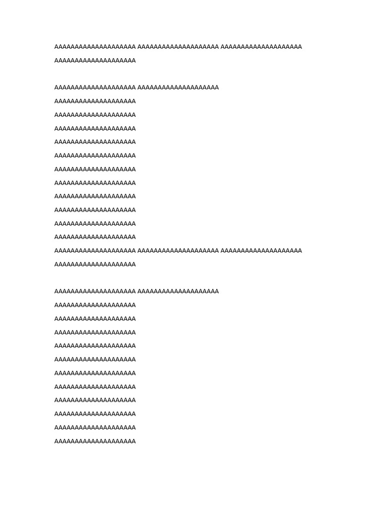 AaAa 1 | PDF