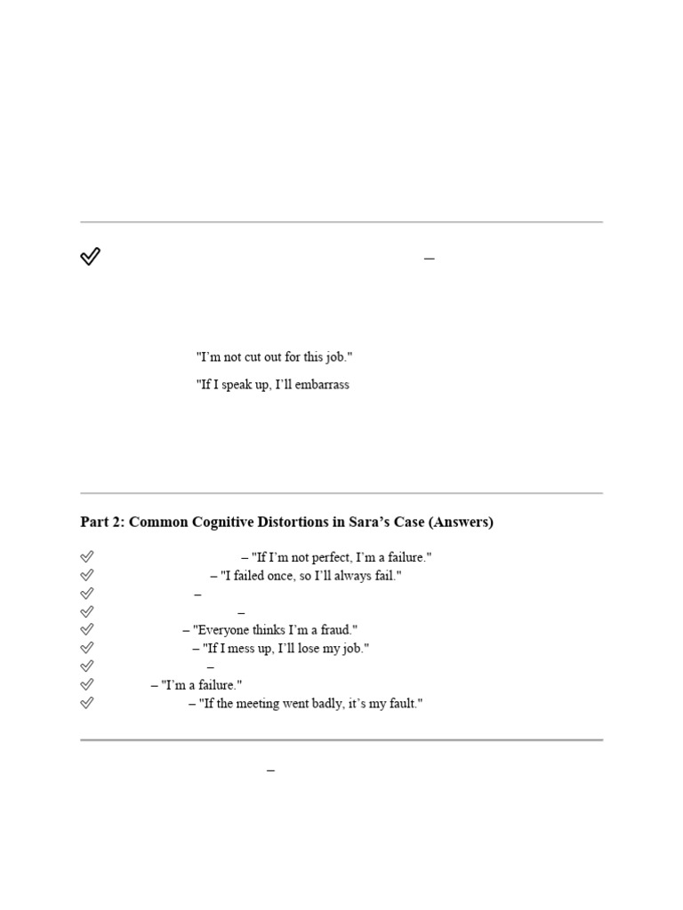 Clinical Psychology Case Study | PDF | Self Esteem | Emotions