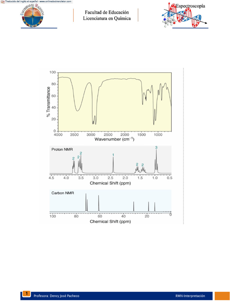WENDY - Taller 3 RMN-Problemas Integrados | PDF | Resonancia magnética nuclear | Ciencias fisicas
