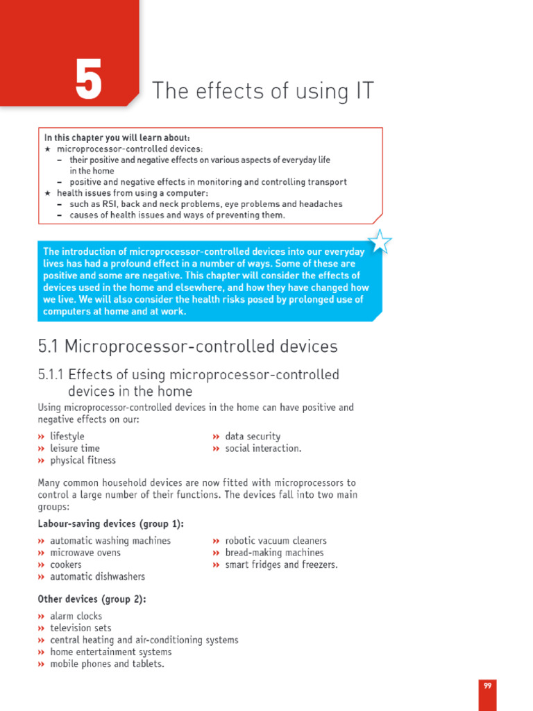 Chapter 5 the effects of using ICT | PDF
