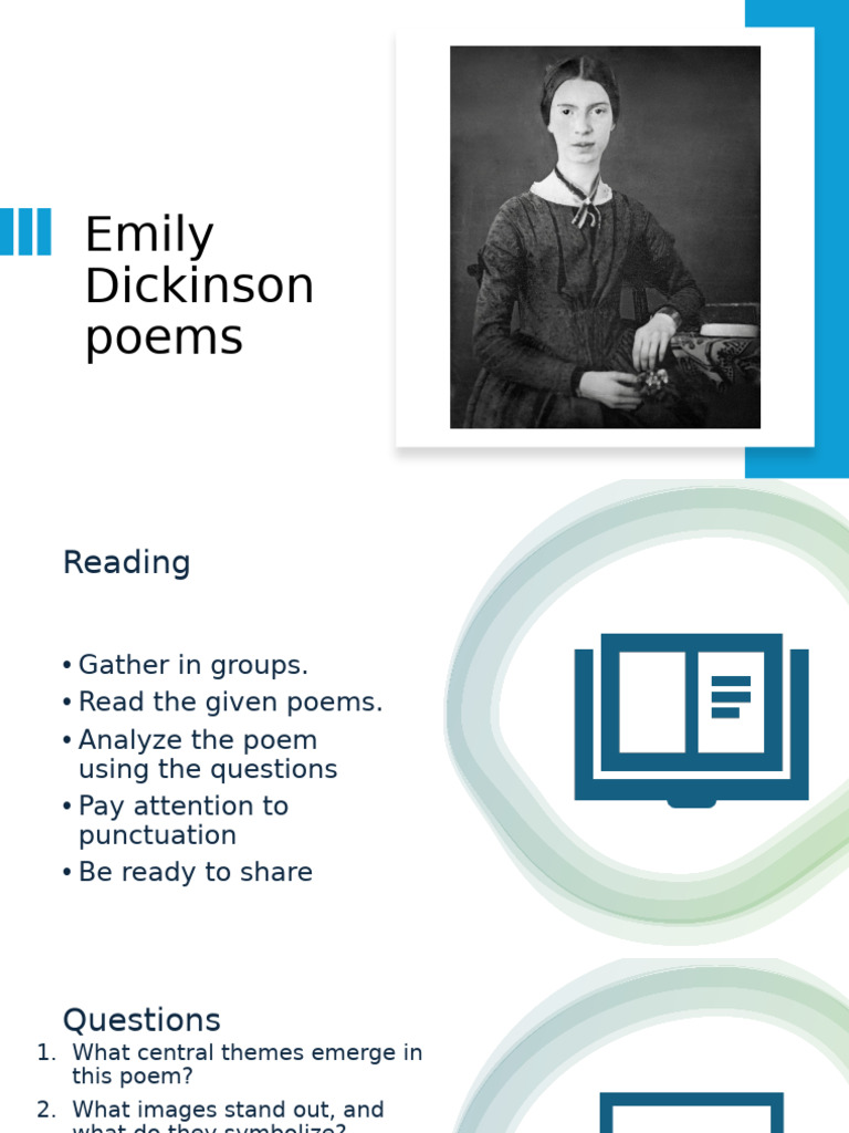 Day 3 - Emily Dickinson Poems | PDF