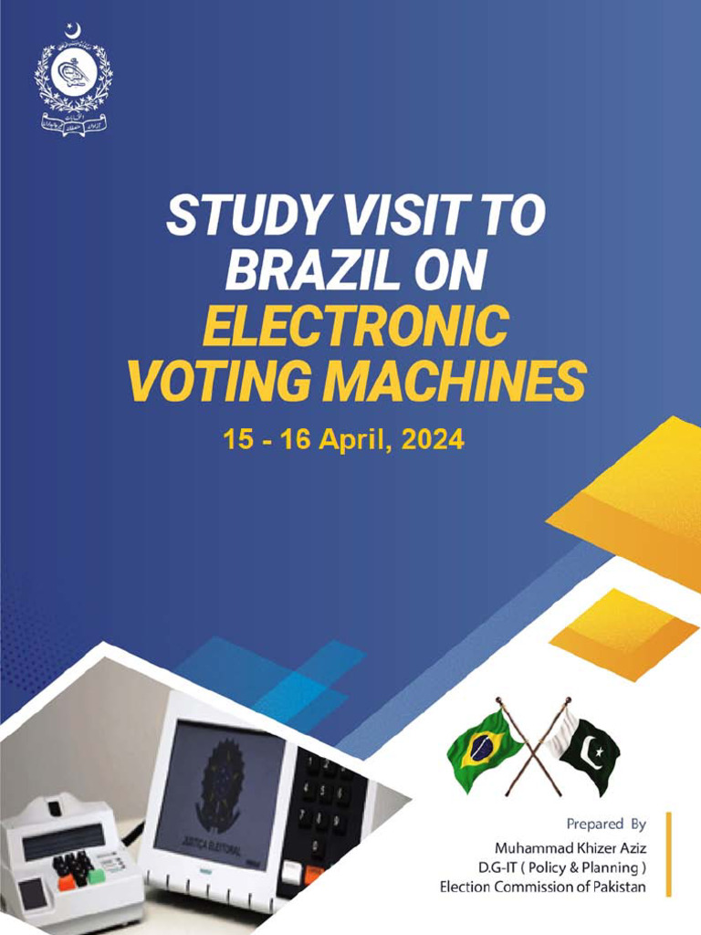 Brazil Study Visit Report by ECP | PDF | Electronic Voting | Electoral ...