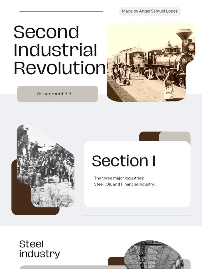 U.S. History - The Second Industrial Revolution | PDF | John D ...