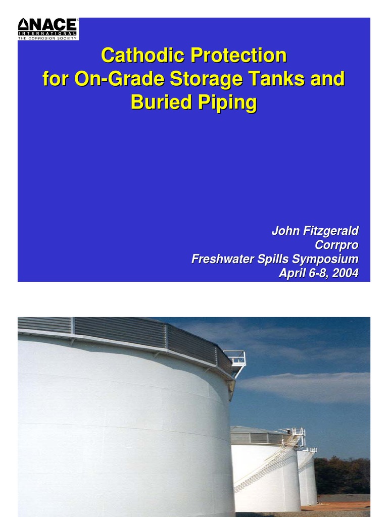 Cathodic Protection for Storage Tanks and Buried Piping | Anode ...