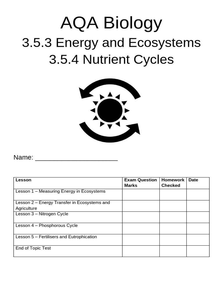 Biomass and Trophic Levels in Ecosystems | PDF | Primary Production ...