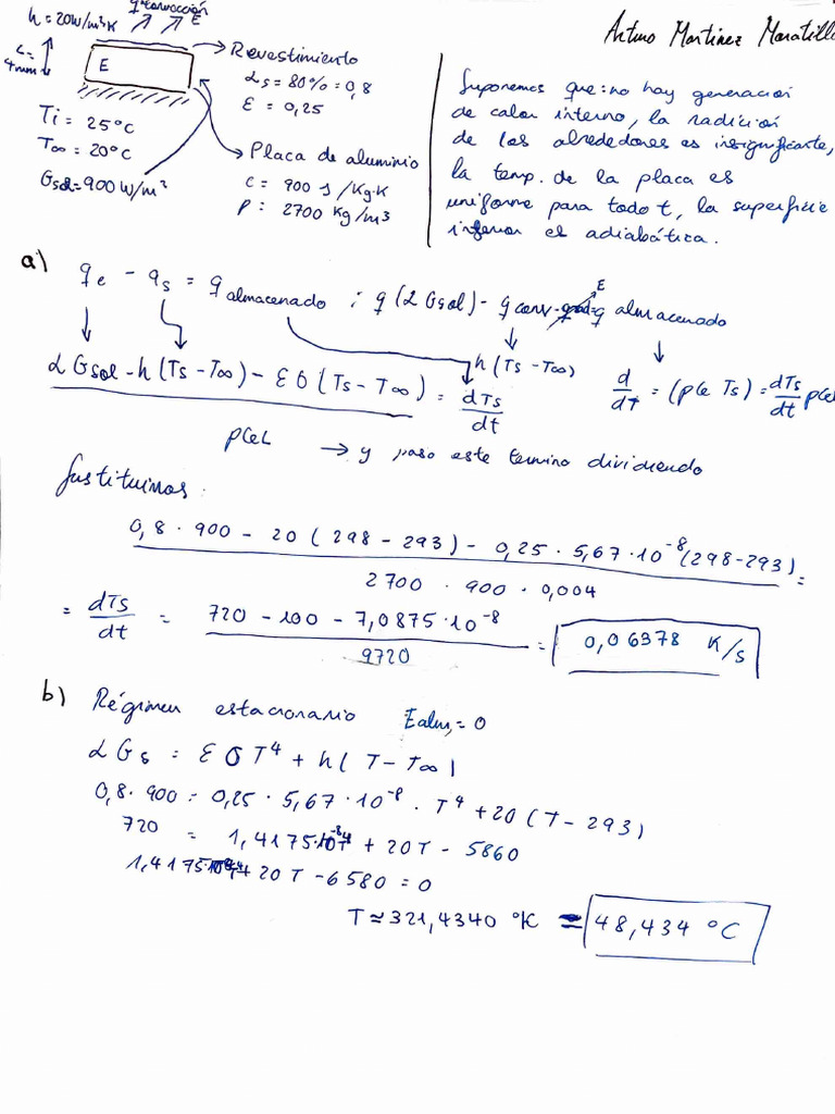 Termo ejercicio | PDF