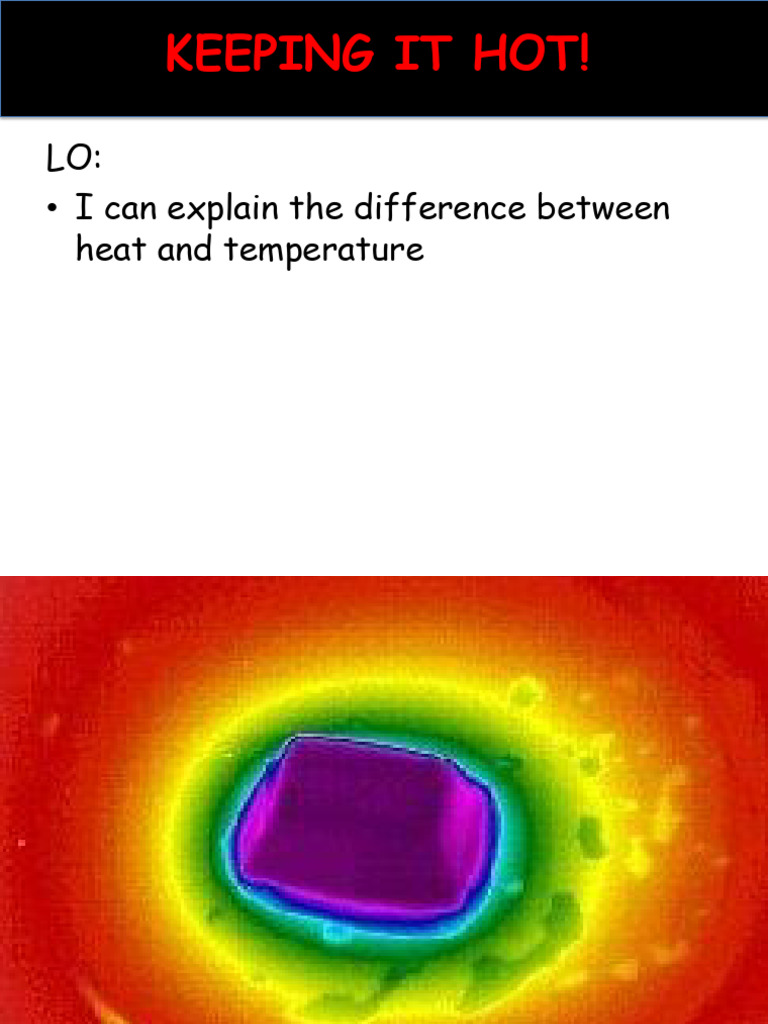 Heat vs. Temperature Explained | PDF