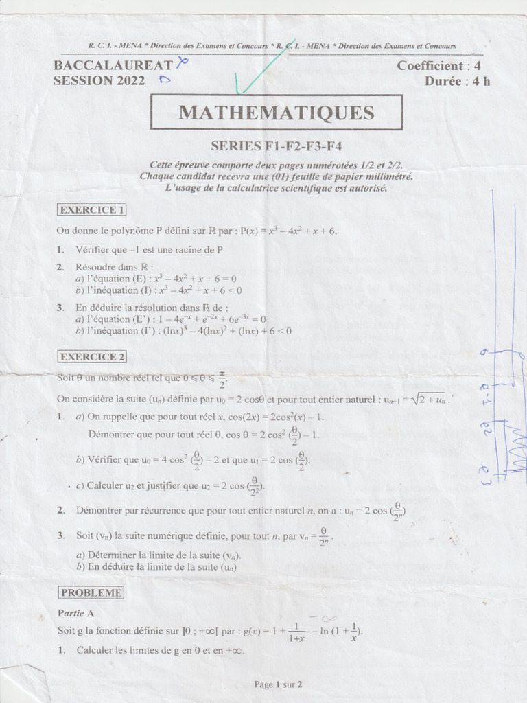 Bac 2022 | PDF