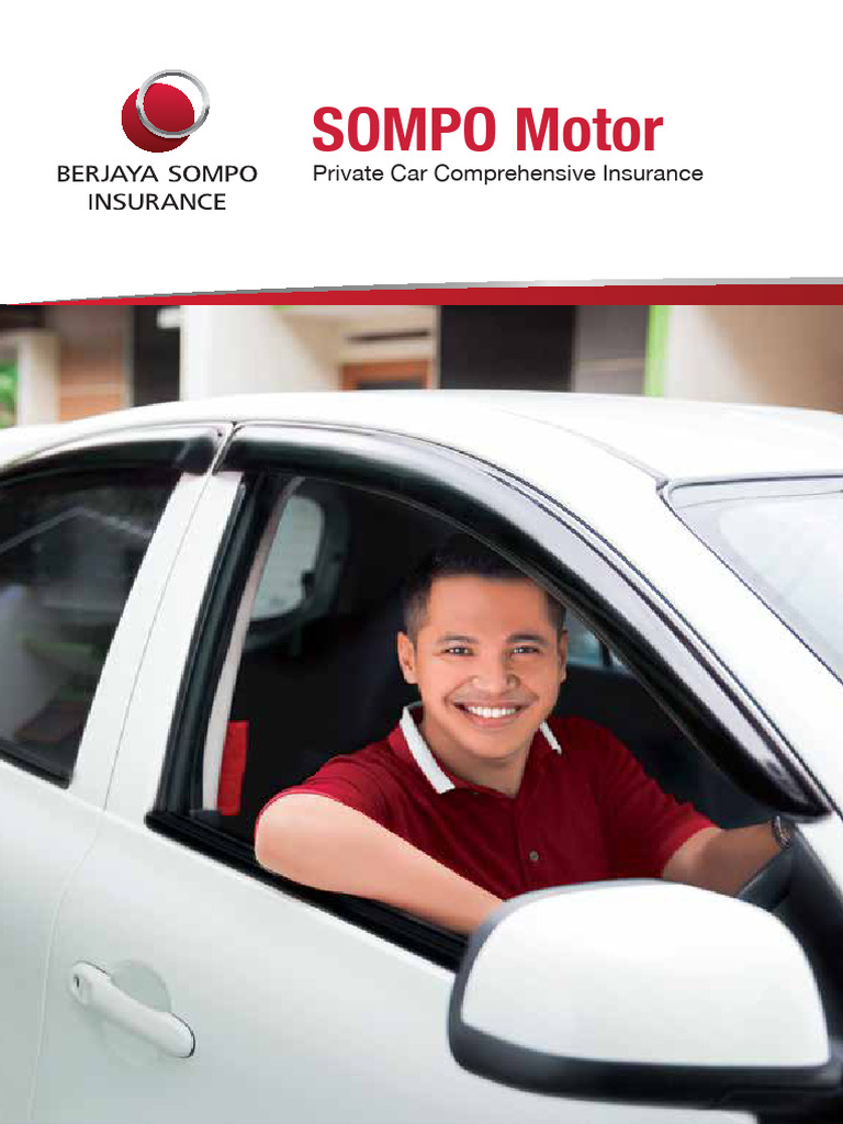 SOMPO Motor Brochure FINAL | PDF | Insurance | Vehicle Insurance
