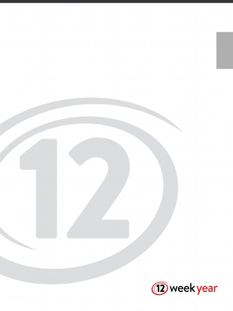 12 Weaks Plan | PDF