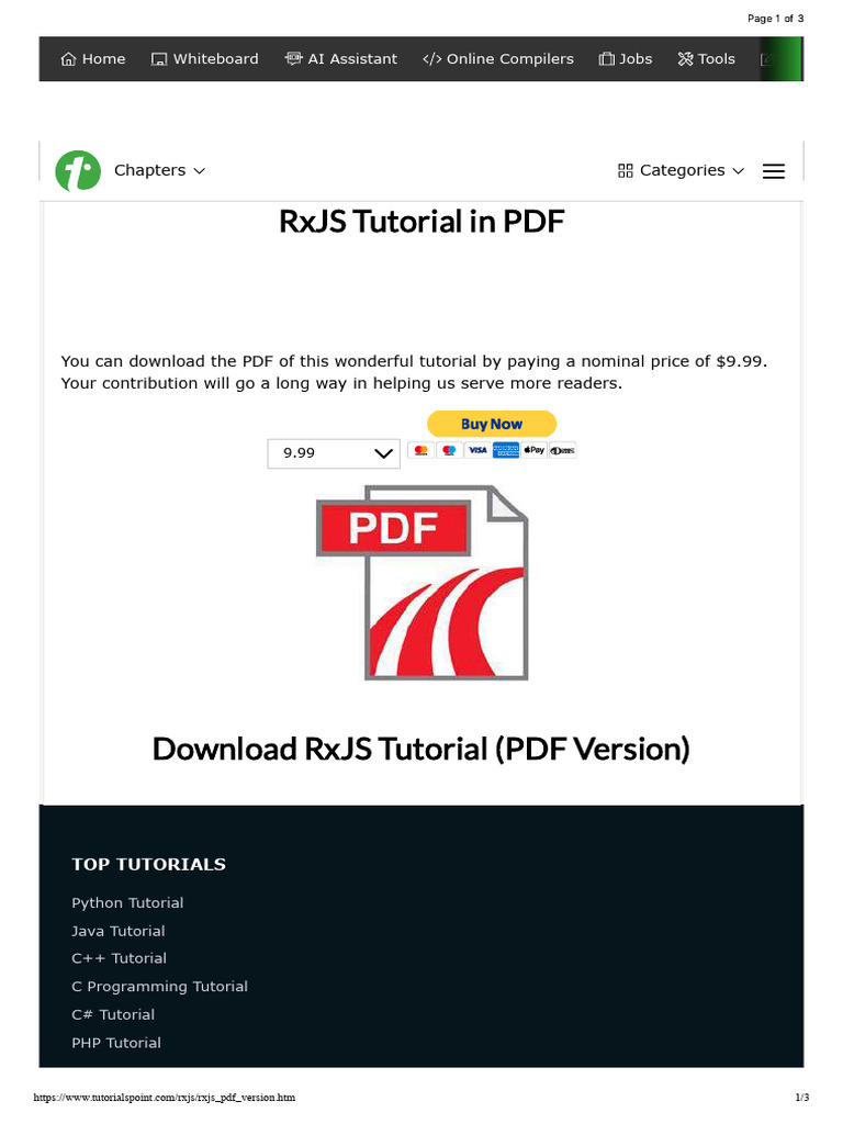 RXJS PDF Version | PDF