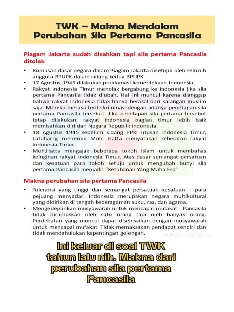 Materi TWK | PDF