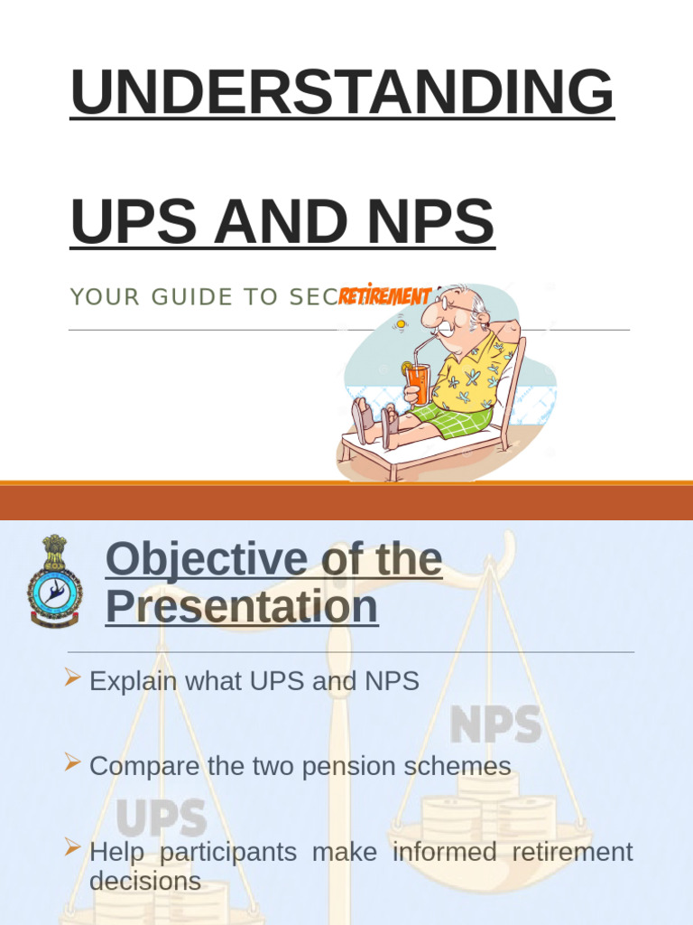 UPS NPS Presentation Updated 21 at 25 | PDF | Pension | Life Annuity
