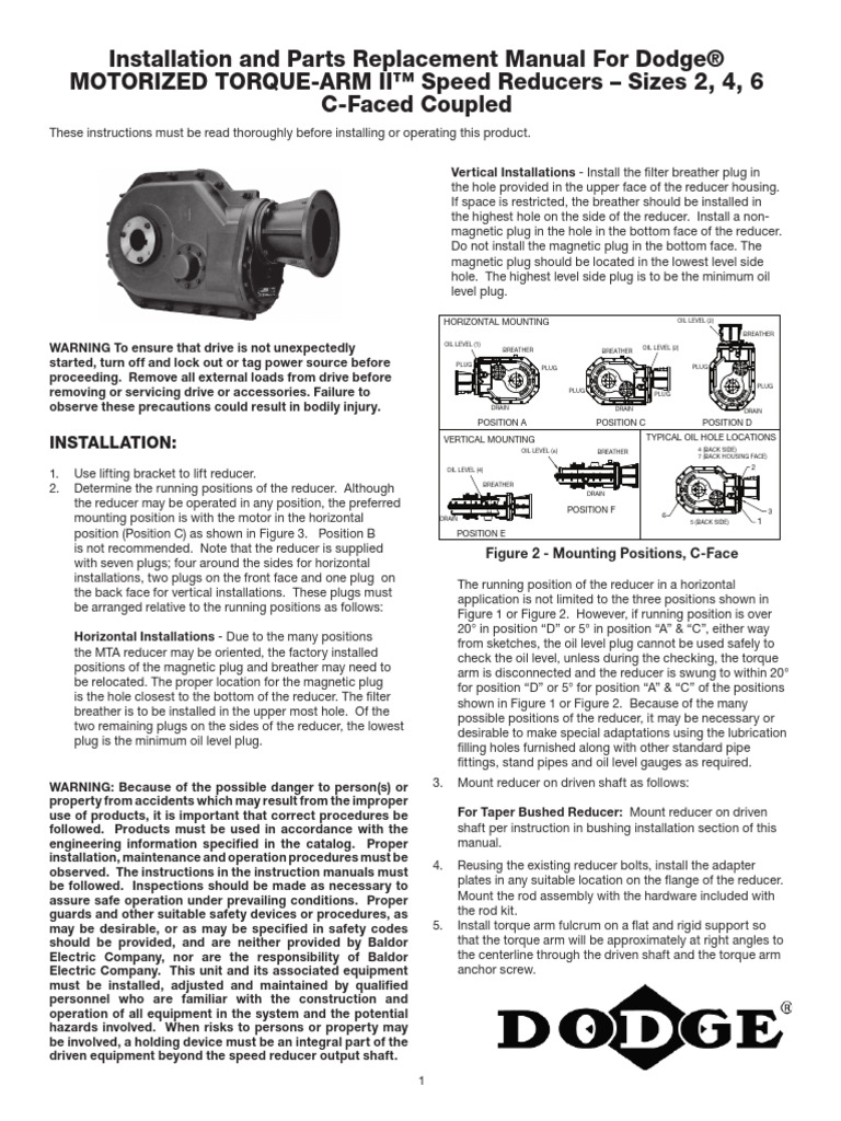 Dodge MTA 2115H. 4207H, 6307H | PDF | Screw | Bearing (Mechanical)