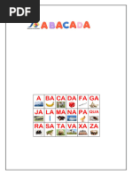 Atividades do Método Abacada | PDF