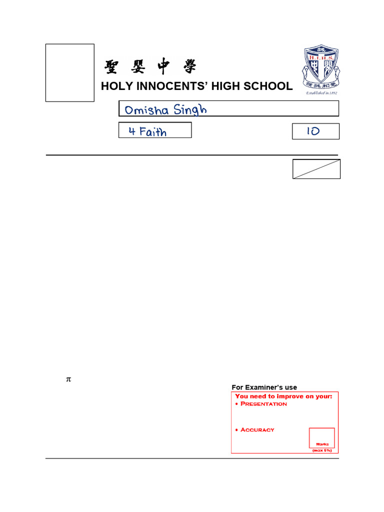Omisha Singh - 2024 Wa2 4e5n Math | PDF | Aerobic Exercise | Ice Cream