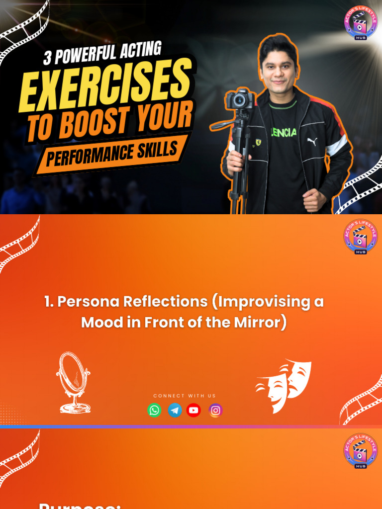 3 Powerful Acting Exercises PDF | PDF