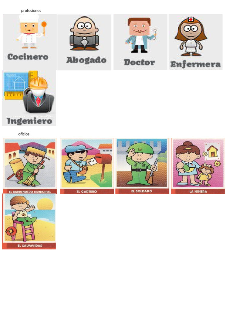 profesiones | PDF