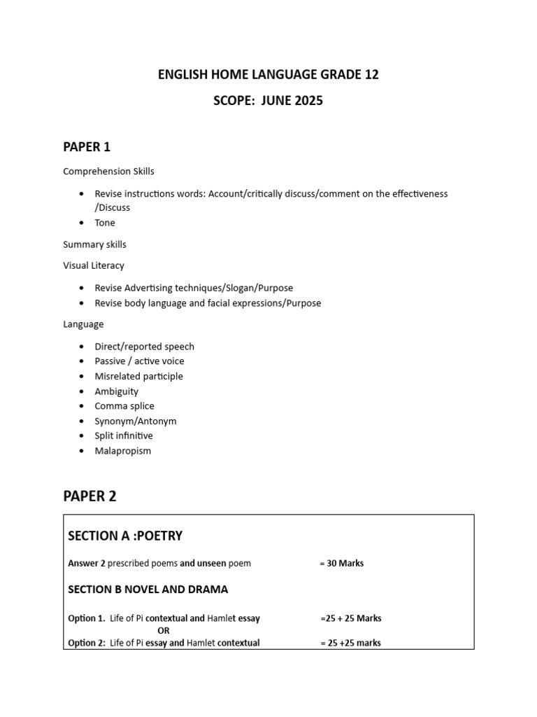 Scope GR 12 June 2025 | PDF