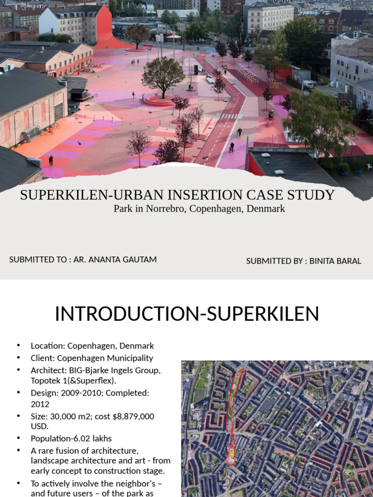 Superkilen: Urban Park Case Study | PDF