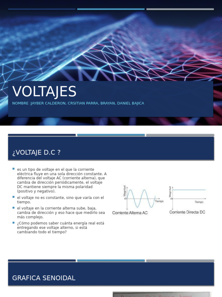 Voltajes | PDF
