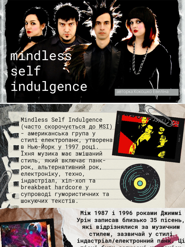 Mindless Self Indulgence PDF | PDF