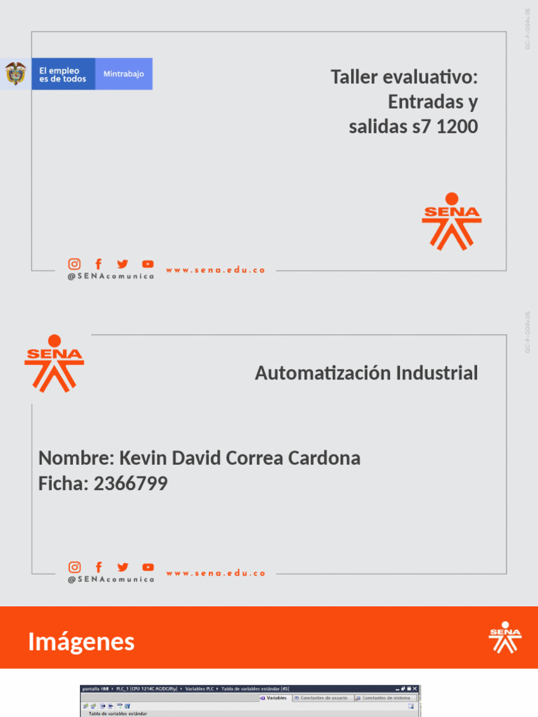 Entradas y Salidas PLC s7 1200 | PDF