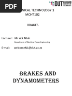 BRAKING SYSTEM Students and Trainer Notes | PDF | Brake | Mechanical ...