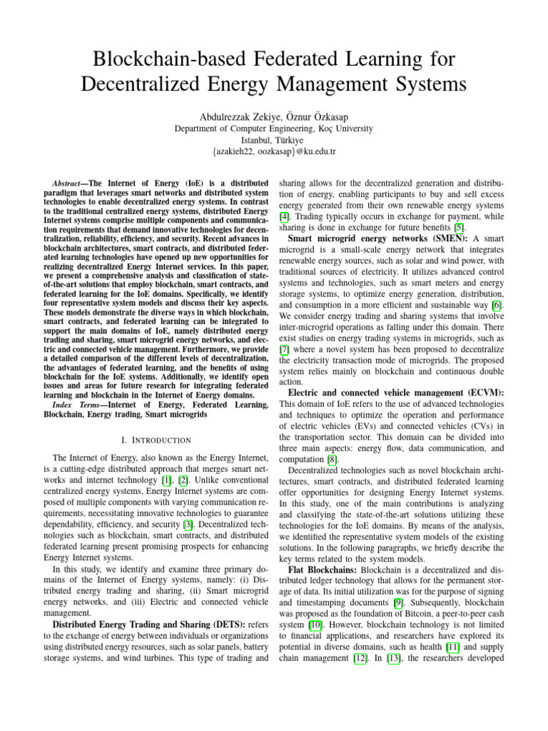 Blockchain-Based Federated Learning For Decentrali | PDF | Distributed Generation | Computing