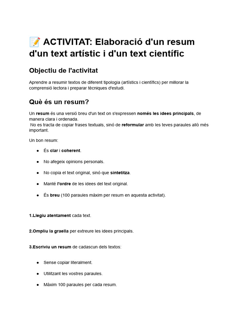 Maria Magdalena Bonnin Mateu - El Resum ? | PDF