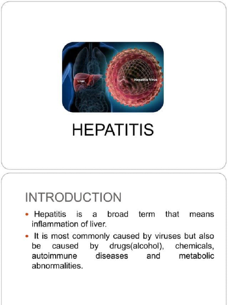 Hepatitis | PDF