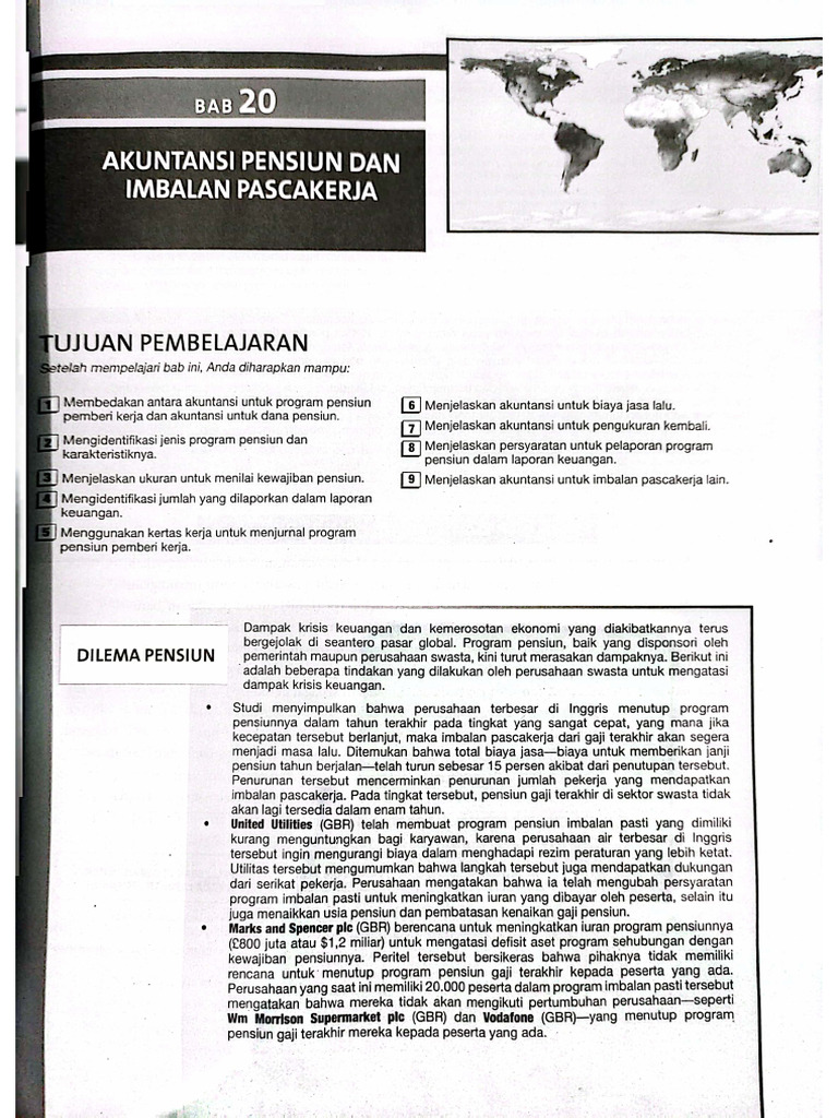 Materi Akm 2 Bab 20 | PDF