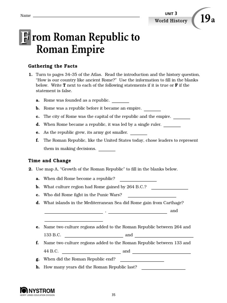 Roman Republic to Empire Overview | PDF | Ancient Rome | Roman Republic