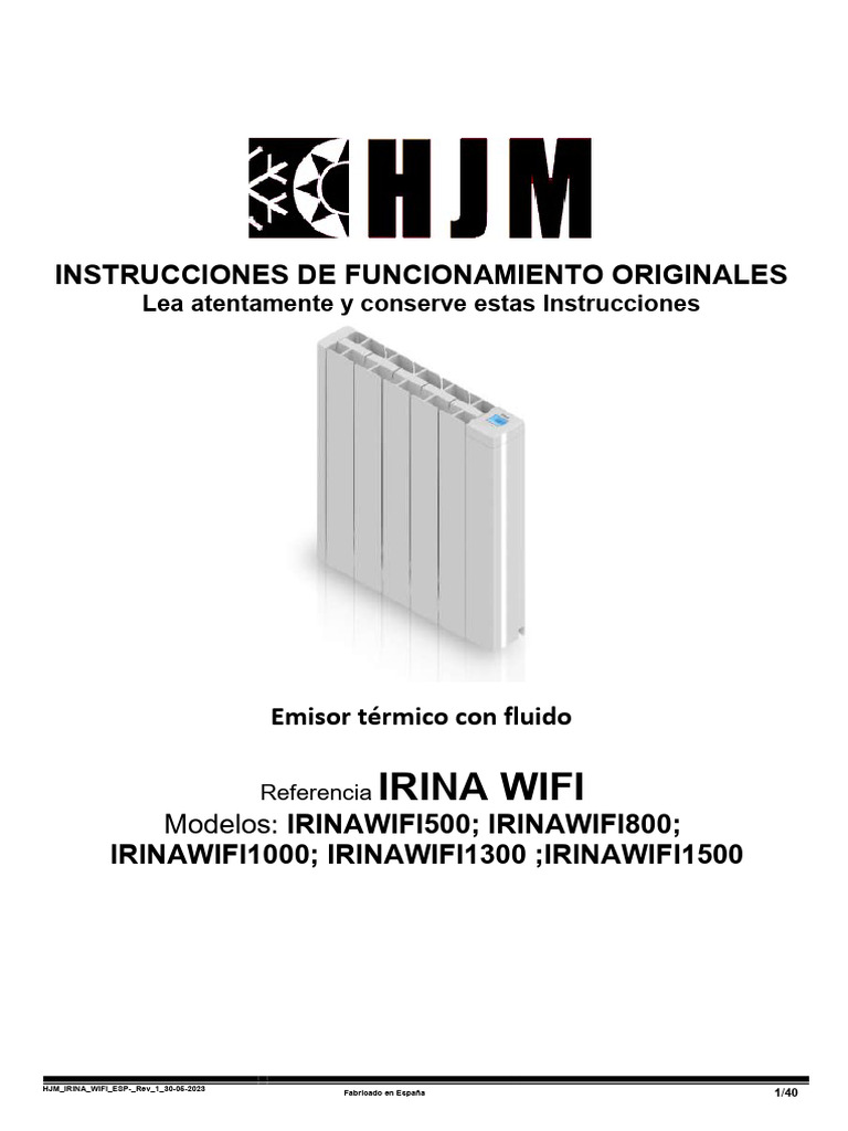HJM Irina Wifi Espana Rev 1 30 05 2023 600410 | PDF | Poder (Física ...